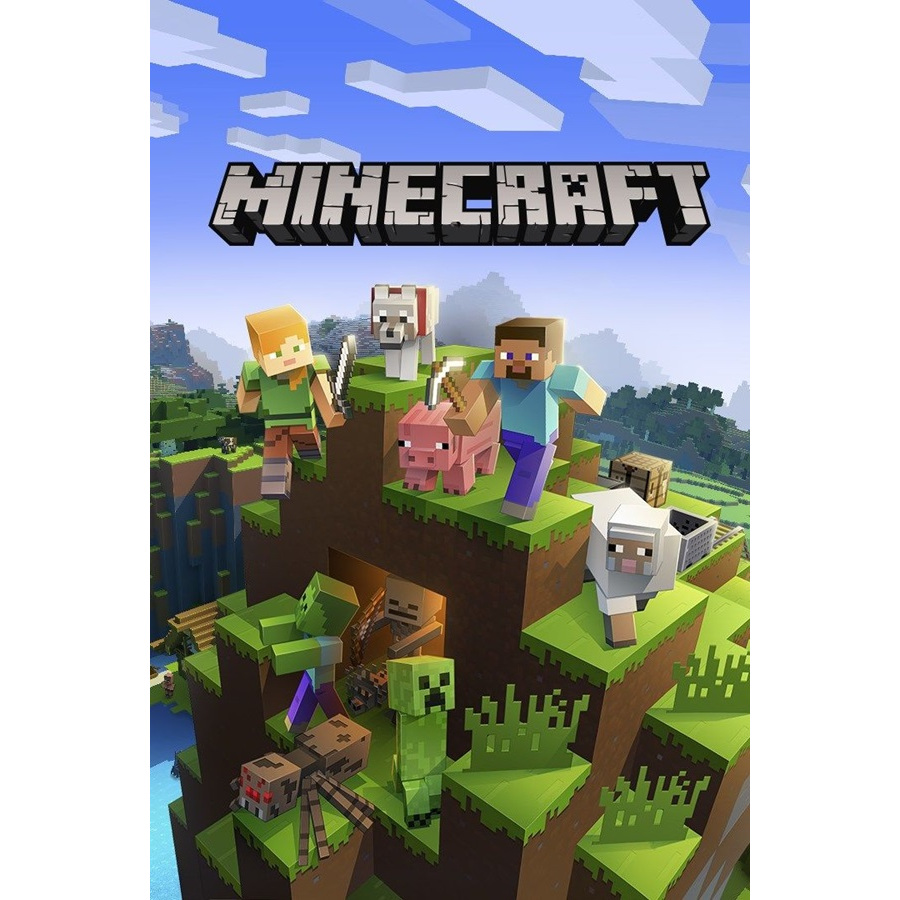 [PC] Minecraft - Bedrock Edition (digital download) | Shopee Malaysia