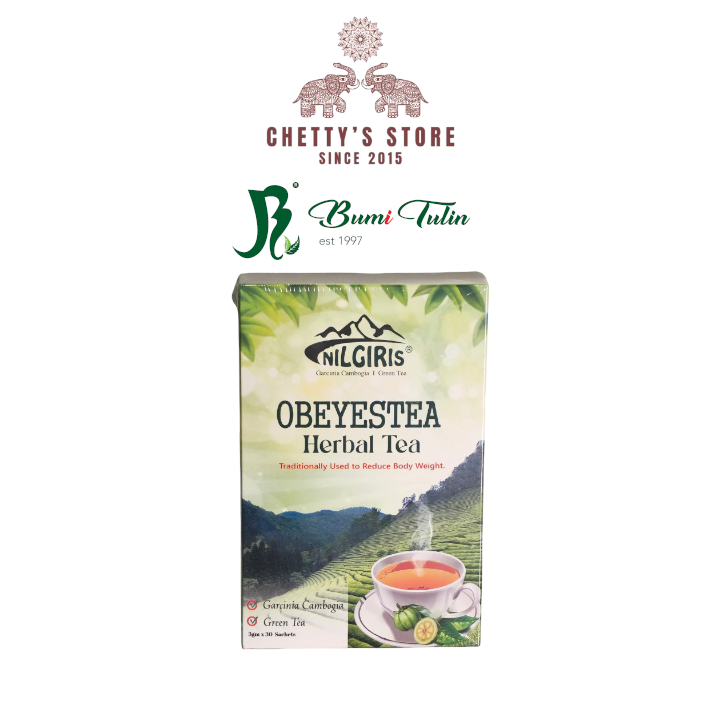DR NEEM NILGIRIS OBEYESTEA HERBAL TEA (3G X 30 SACHETS) BUMI TULIN ...