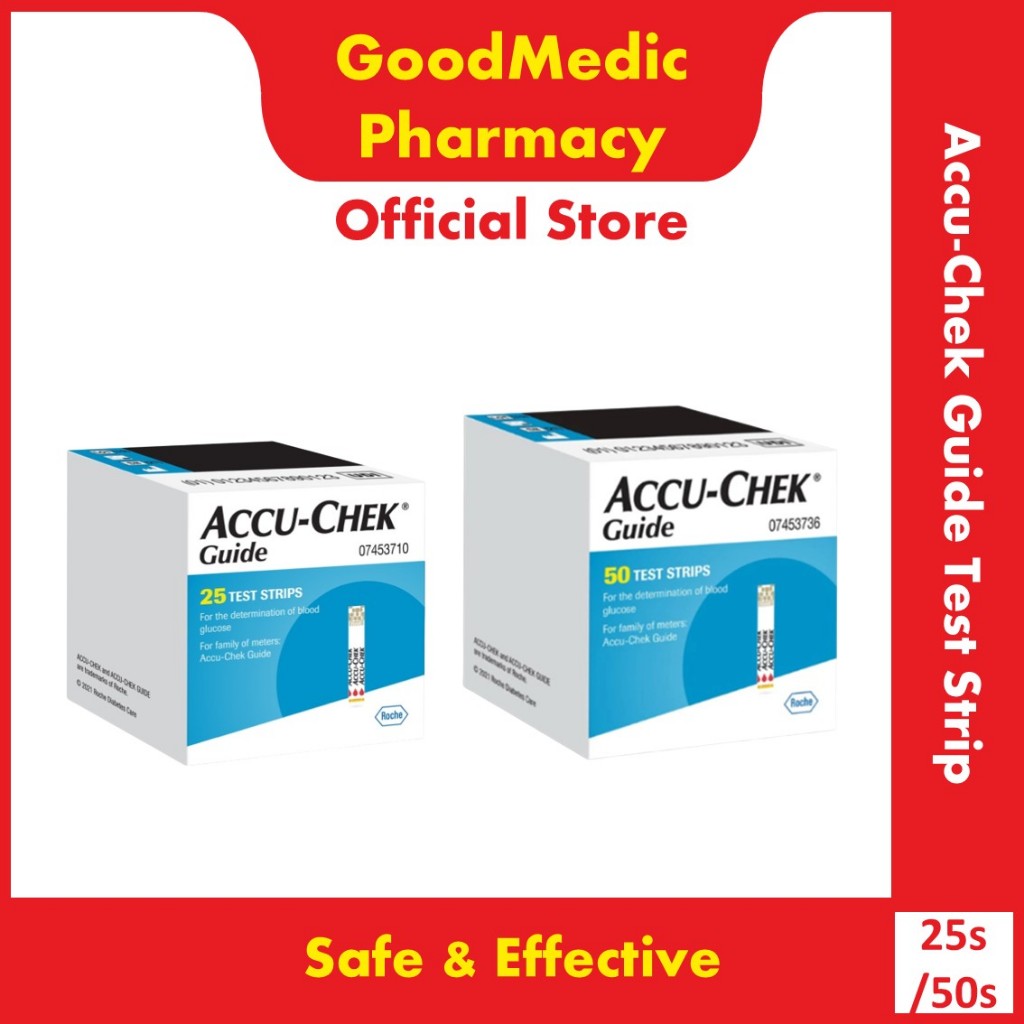 Accu-Chek Guide Test Strip (25s/50s) | Shopee Malaysia