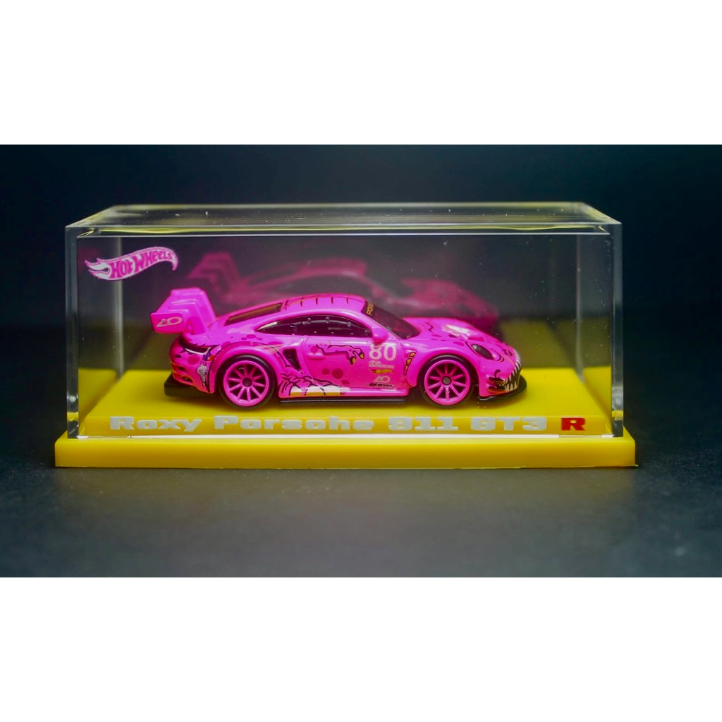 Hot Wheels Roxy Porsche 911 GT3 R (992) Pink CUSTOM MADE | Shopee Malaysia
