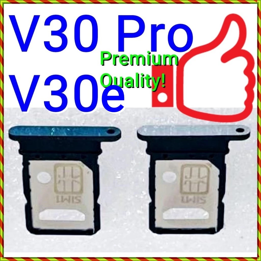 (4 Colors) NEW ORI Dual SIM Card Tray Slot Holder for Vivo V30 Pro ...