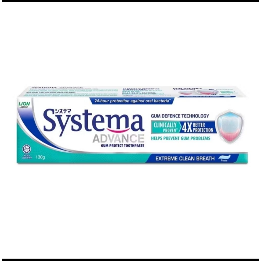 Systema Advance Extreme Clean Breath 130g Toothpaste | Shopee Malaysia