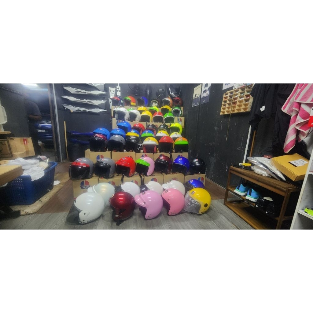 helmet sgv old stock energy dan wing | Shopee Malaysia