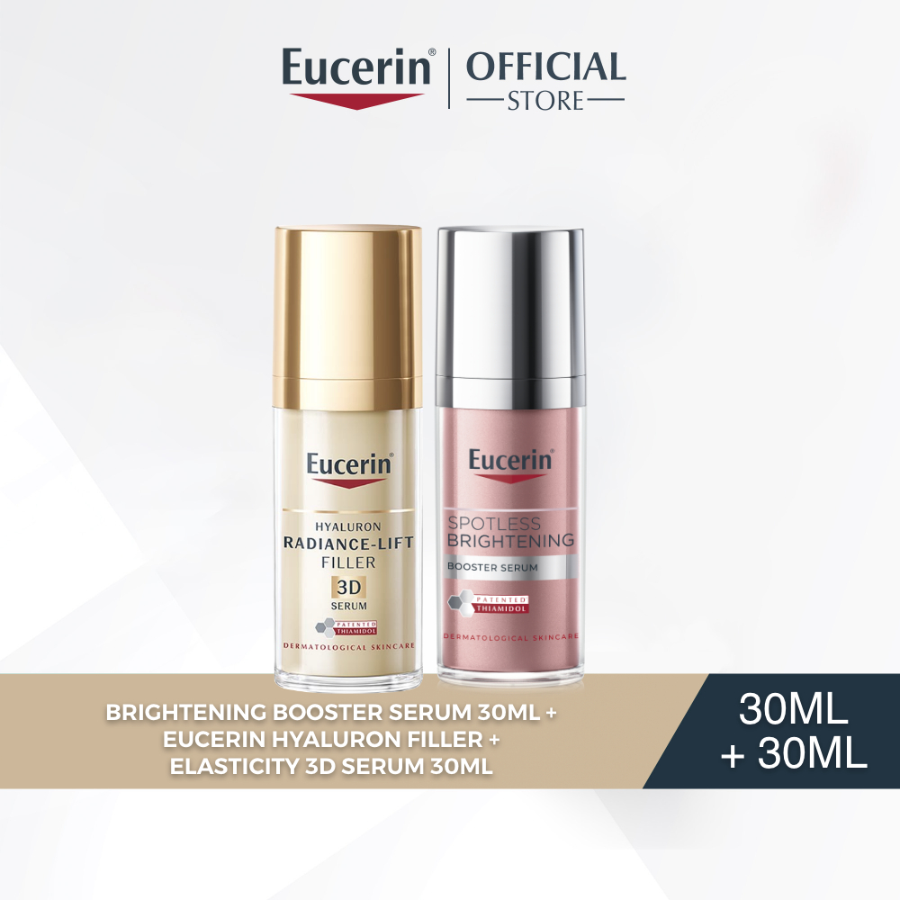Eucerin Spotless Brightening Booster Serum 30ml + Eucerin Hyaluron ...