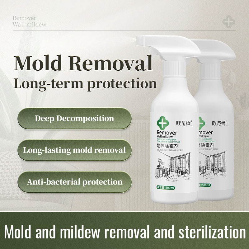 Japan Wall Mold Remover Spray Anti Mold Spray Kulat Dinding Wall Stain ...