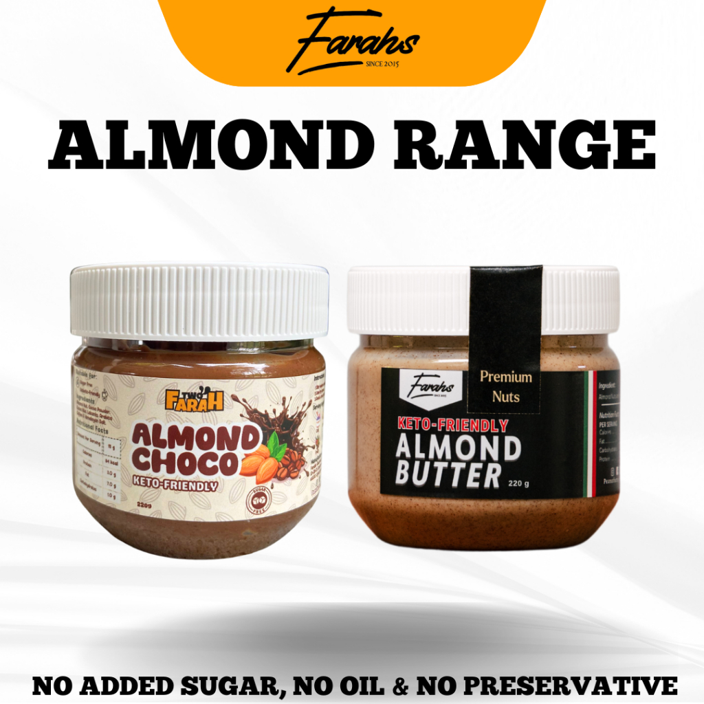Almond Butter ,Almond Choco & Almond Coconut -Keto Friendly Series ...