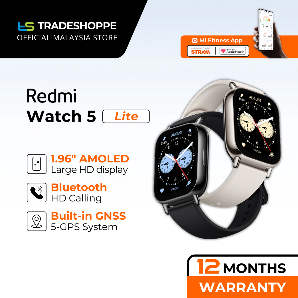 Redmi Watch 5 Lite Smartwatch | Shopee Malaysia