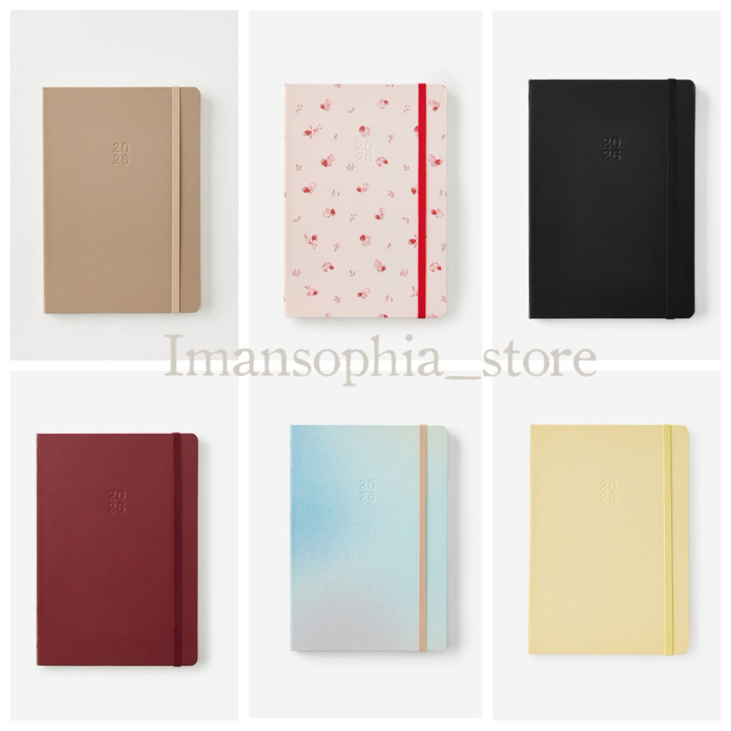 Typo 2026 Weekly/ Daily Hard Metro Diary | Shopee Malaysia