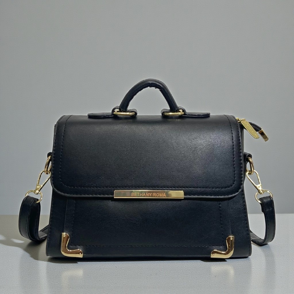 Bethany Roma Beg Tangan Silang Badan [Hitam] - 14BR86 | Shopee Malaysia