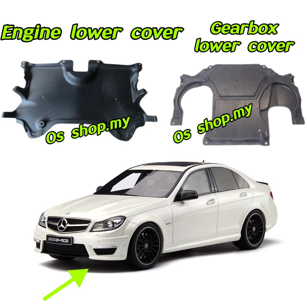 MERCEDES BENZ W204 W212 UNDER ENGINE LOWER COVER / GEARBOX UNDER COVER ...