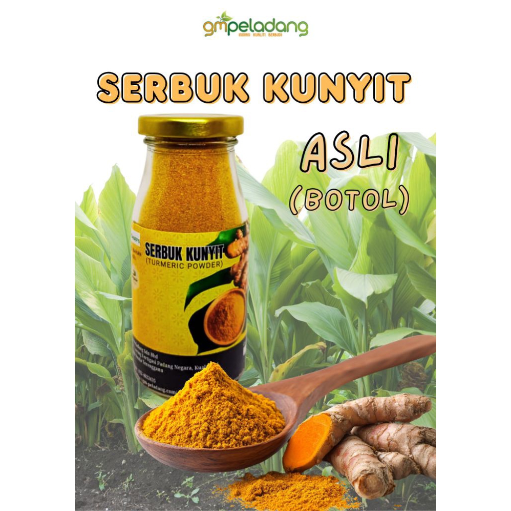 Serbuk Kunyit 100% Asli | Shopee Malaysia
