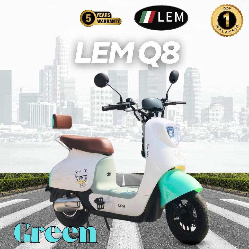 ★LEM★ SCOOTER ELECTRIC BIKE WITH PADDLE Q8 RECHARGEABLE BASIKAL ...