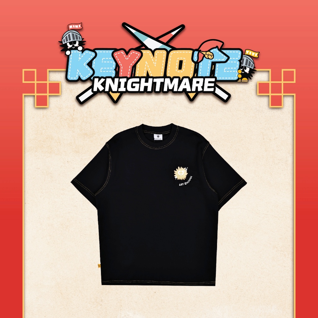 Golden Kiki Tee Black | Shopee Malaysia