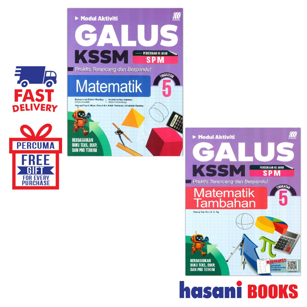 Hasani Sasbadi Modul Aktiviti Galus KSSM Tingkatan 5 2026 | Shopee Malaysia