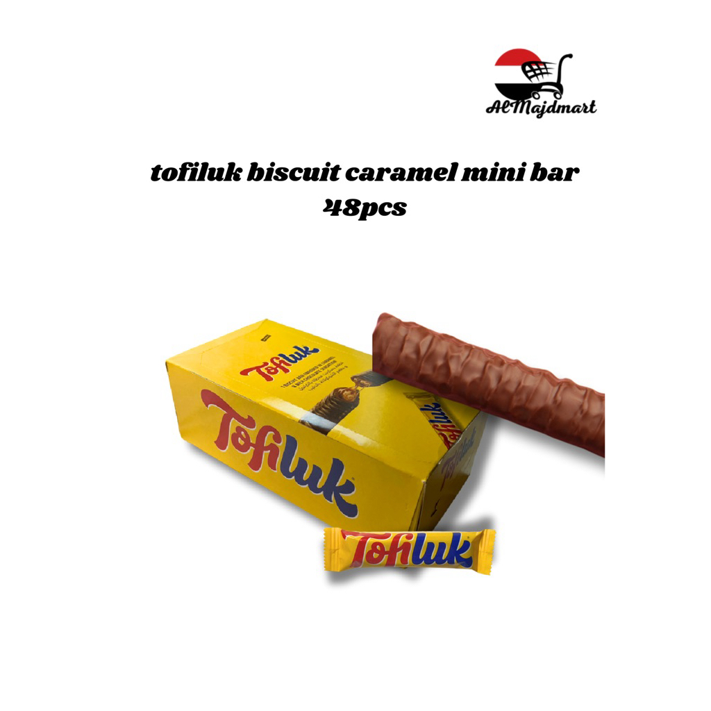 Tofiluk biscuits bars in caramel single 10g | Shopee Malaysia