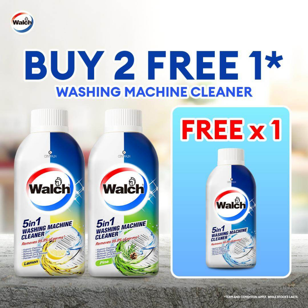Walch® 5in1 Washing Machine Cleaner 250ml | Shopee Malaysia