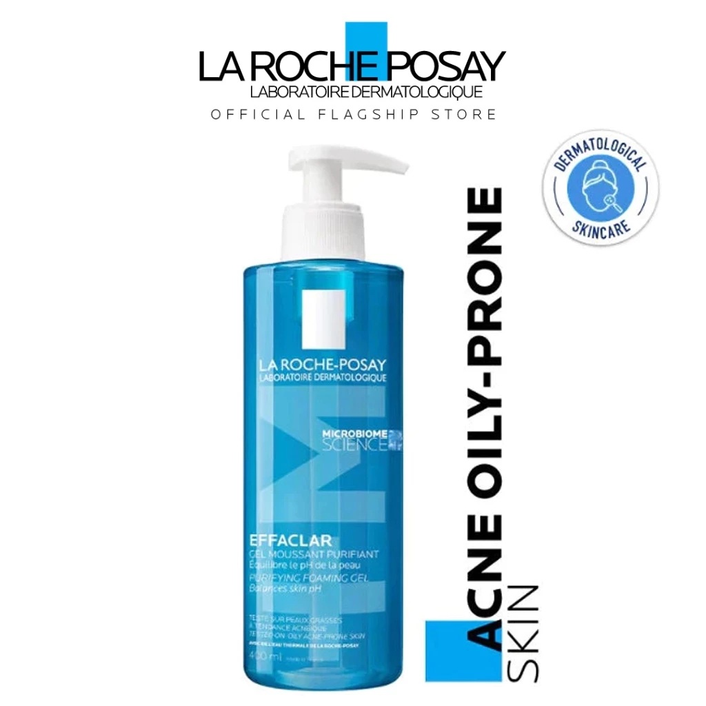 La Roche Posay Effaclar Purifying Foaming Gel Cleanser Face Wash - Oily ...