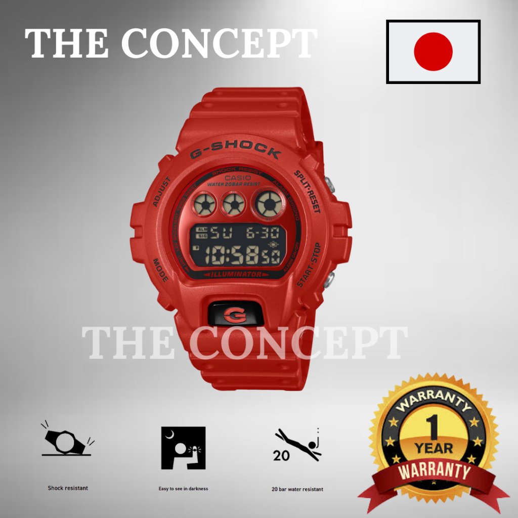 100% Original Casio G-Shock Japan Set/Asia Set DW-5600RRB-4 DW-6900RRB ...