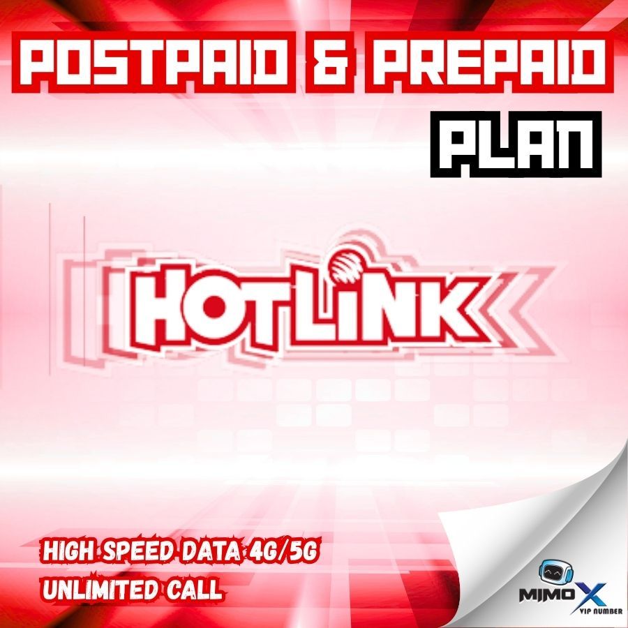 🔥 HOTLINK PREPAID SIM CARD 🔥 📶 5G / 4G LTE Unlimited Internet ☎️ ...
