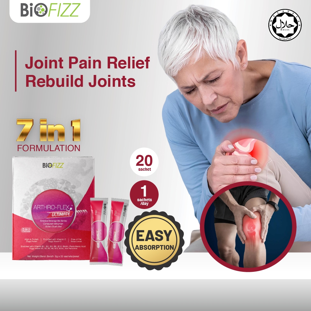 BIOFIZZ Arthro-Flex Ultimate - Joint Pain Supplement knee pain joint ...