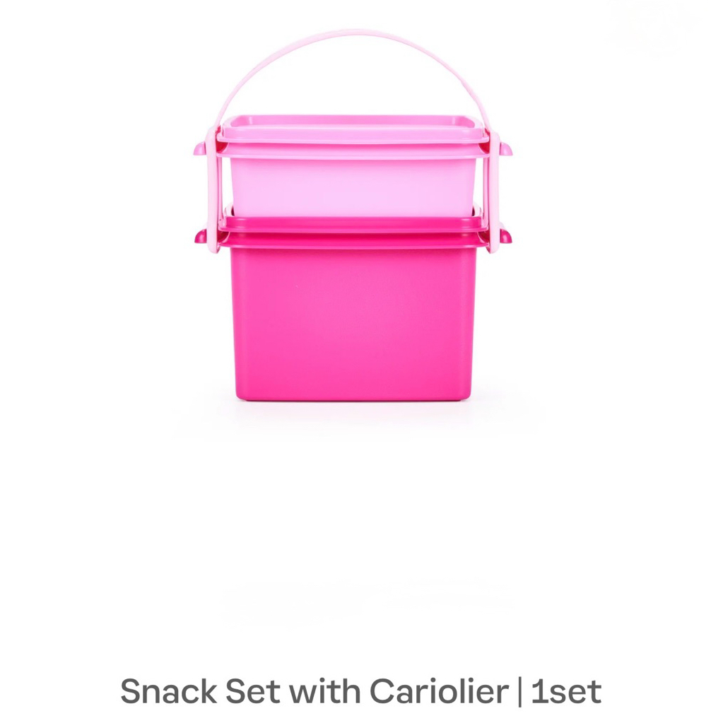 Tupperware Snack Set with Cariolier(1) | Shopee Malaysia