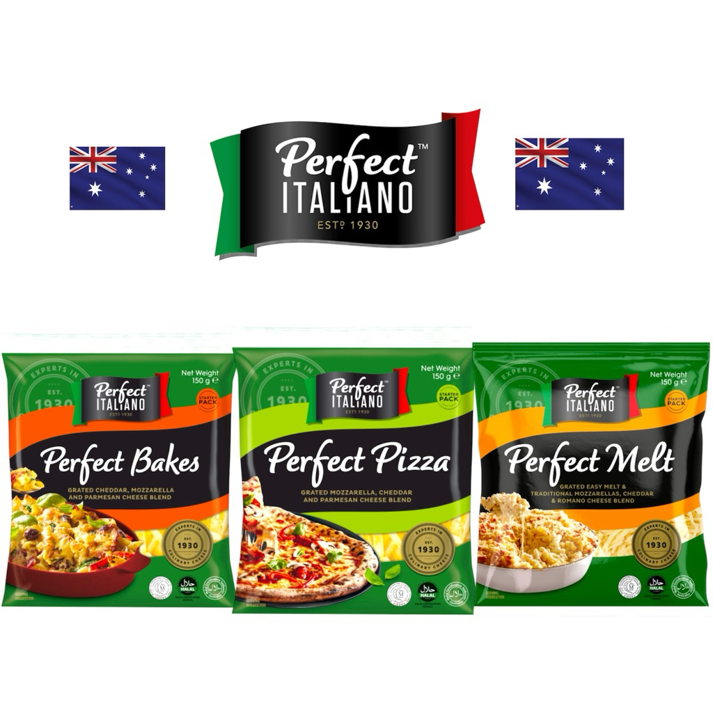 Perfect Italiano Perfect Pizza/Perfect Bakes/Perfect Melt 150 gr ...