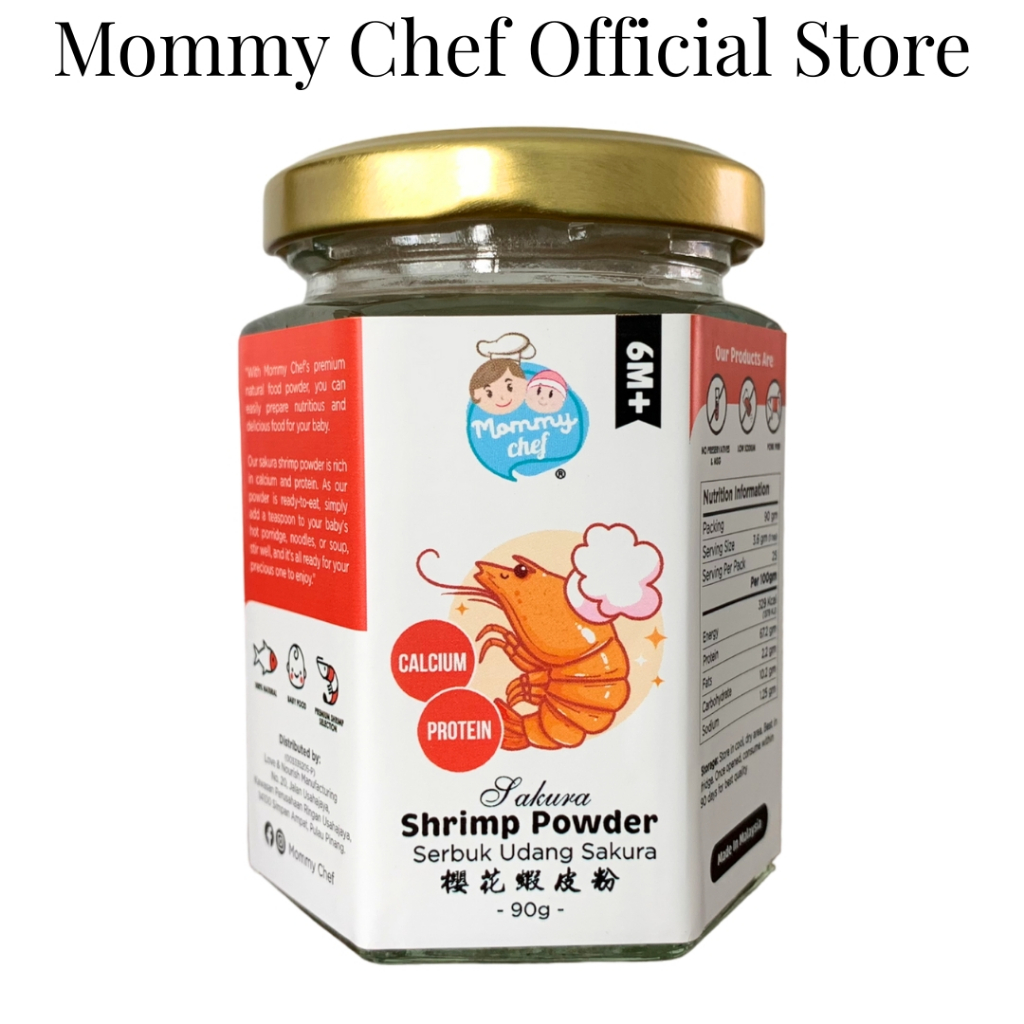 Mommy Chef Premium Sakura Shrimp Powder 6m+ | Shopee Malaysia