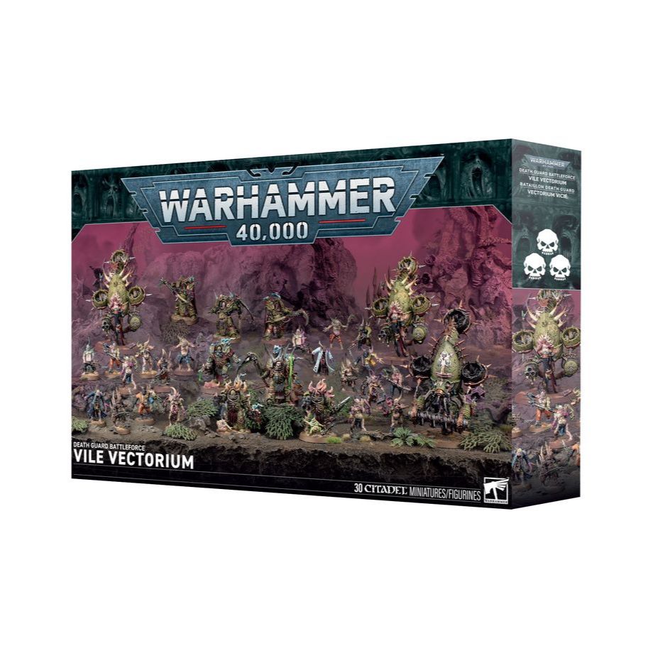 Warhammer 40,000 Death Guard Battleforce: Vile Vectorium | Shopee Malaysia