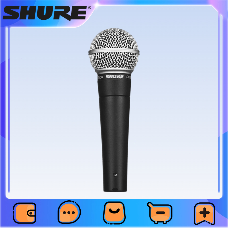 Shure SM58 Handheld Dynamic Vocal Microphone With Stand Adapter SM58LC ...