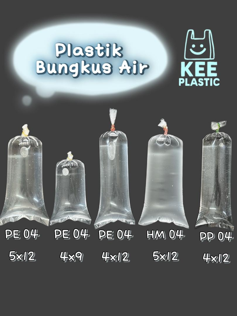 [ PE PP HM ] Plastik Bungkus Air / Plastic Clear / Plastik Air Balang ...