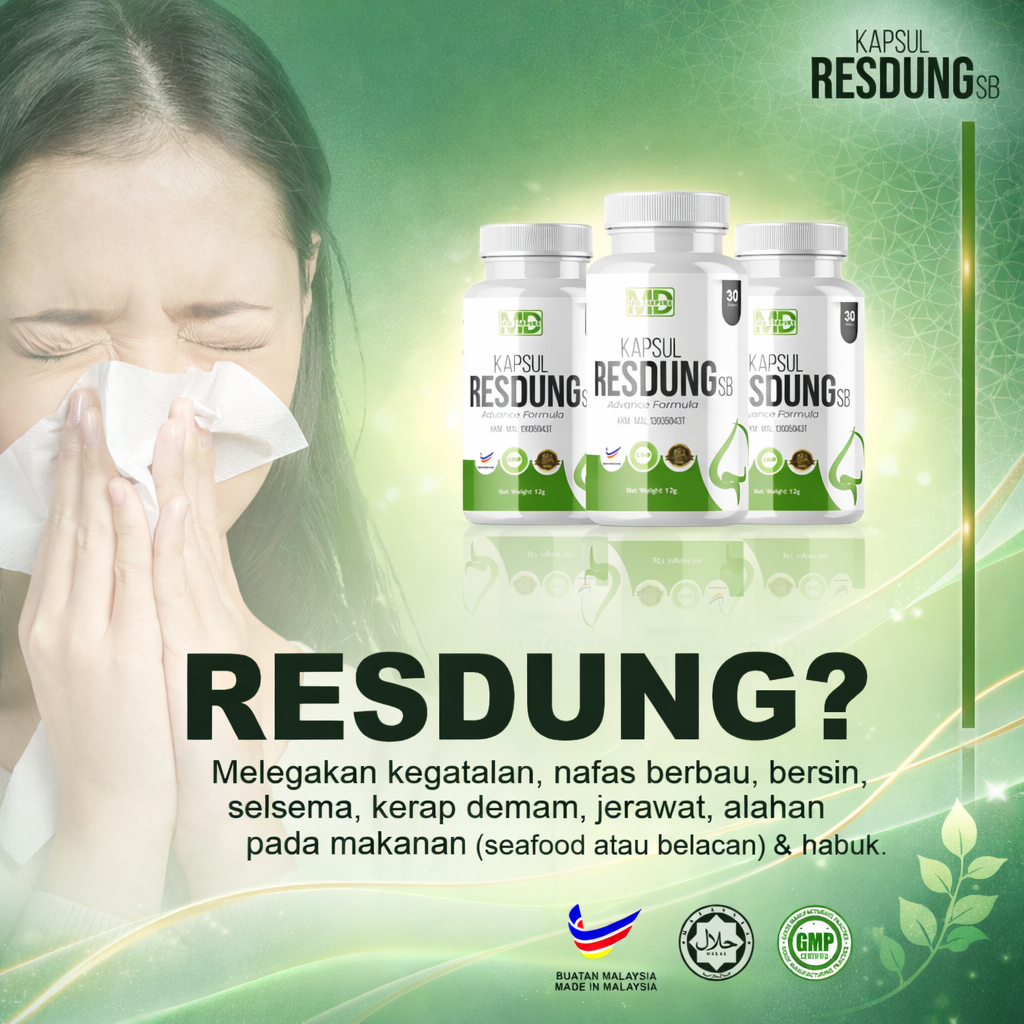 [Ready Stock] MD KAPSUL RESDUNG SB/UBAT PENAWAR RESDUNG (30's) | Shopee ...