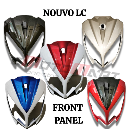 YAMAHA NOUVO LC FRONT PANEL COVER LAMPU #Black #Blue + #White #DPBMU # ...
