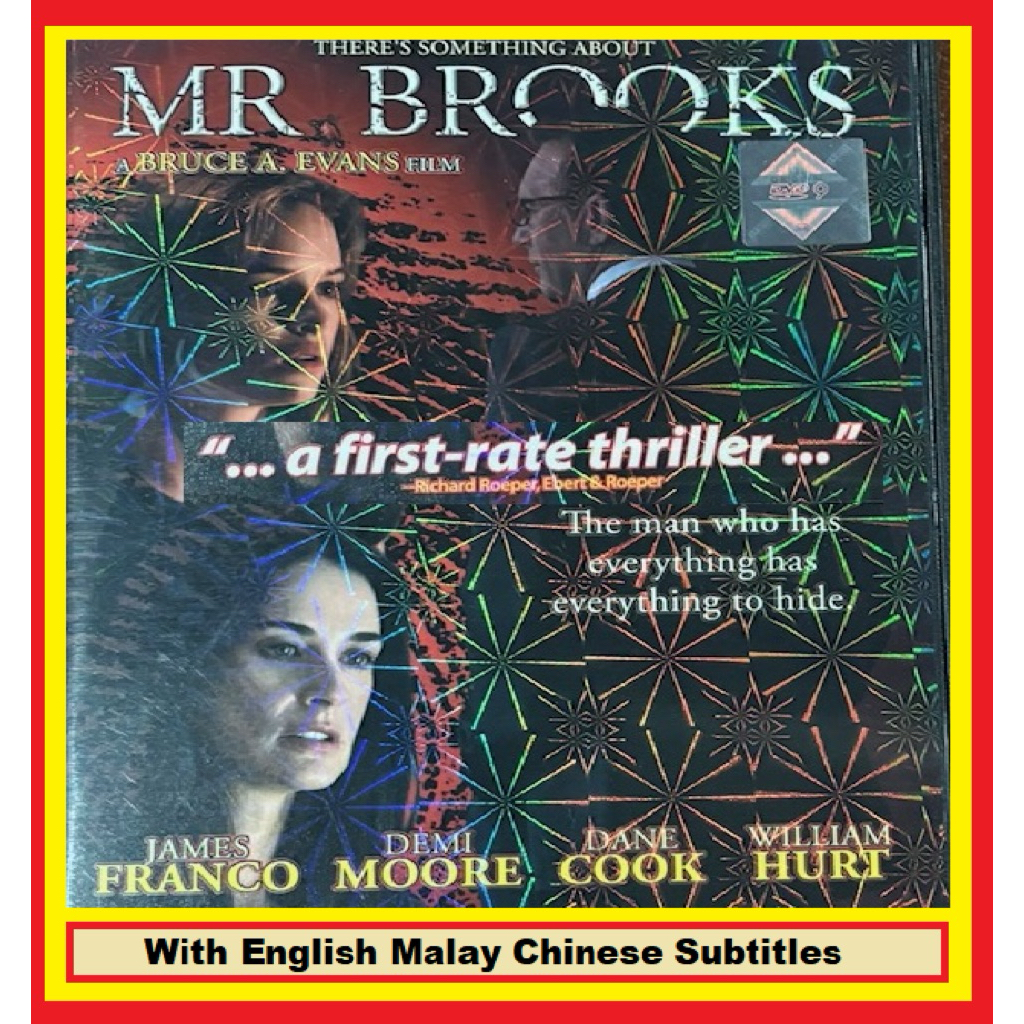 Kevin Costner Serial Killer Drama:Mr Brooks (DVD) | Shopee Malaysia
