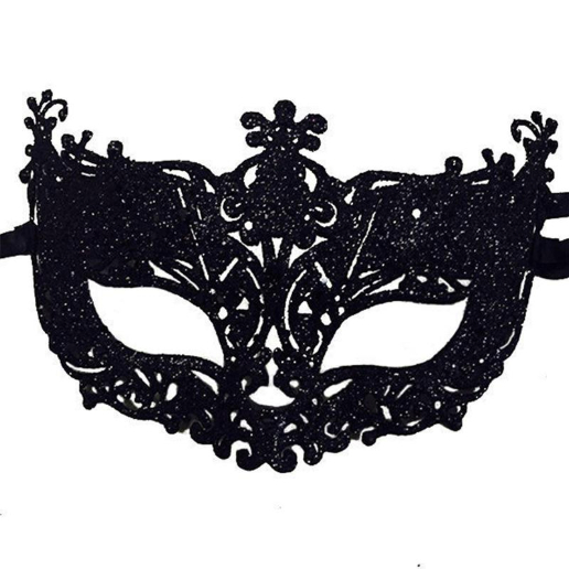 MSIA Ready Stock/ Glitter Shine Party Masks Halloween Masks Masquerade ...