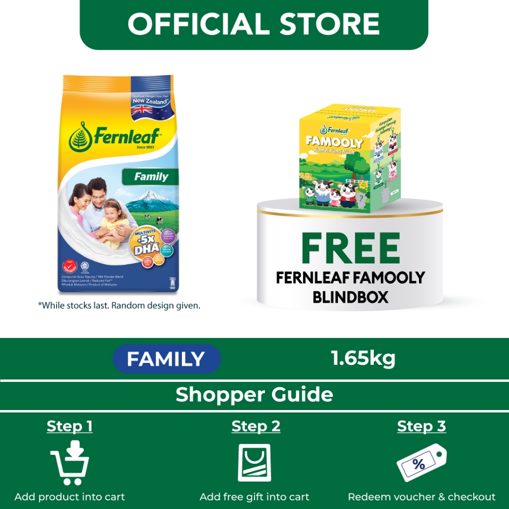 Fernleaf Family Milk Powder (1.65kg) [Exp 18 Jan 2027 & / Later ...