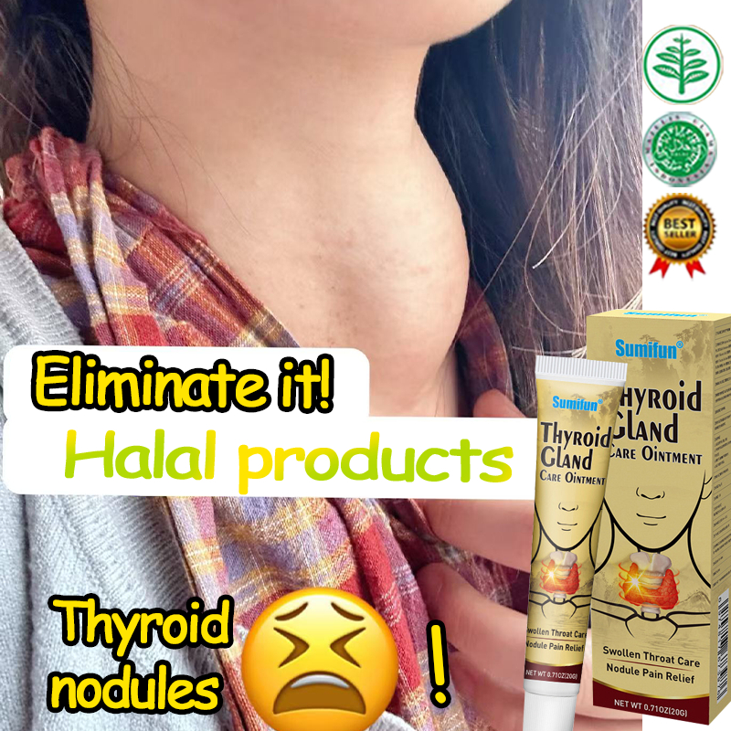 Thyroid Gland Care Ointment Thyroiditis Pain Relief Treatment Hebal ...