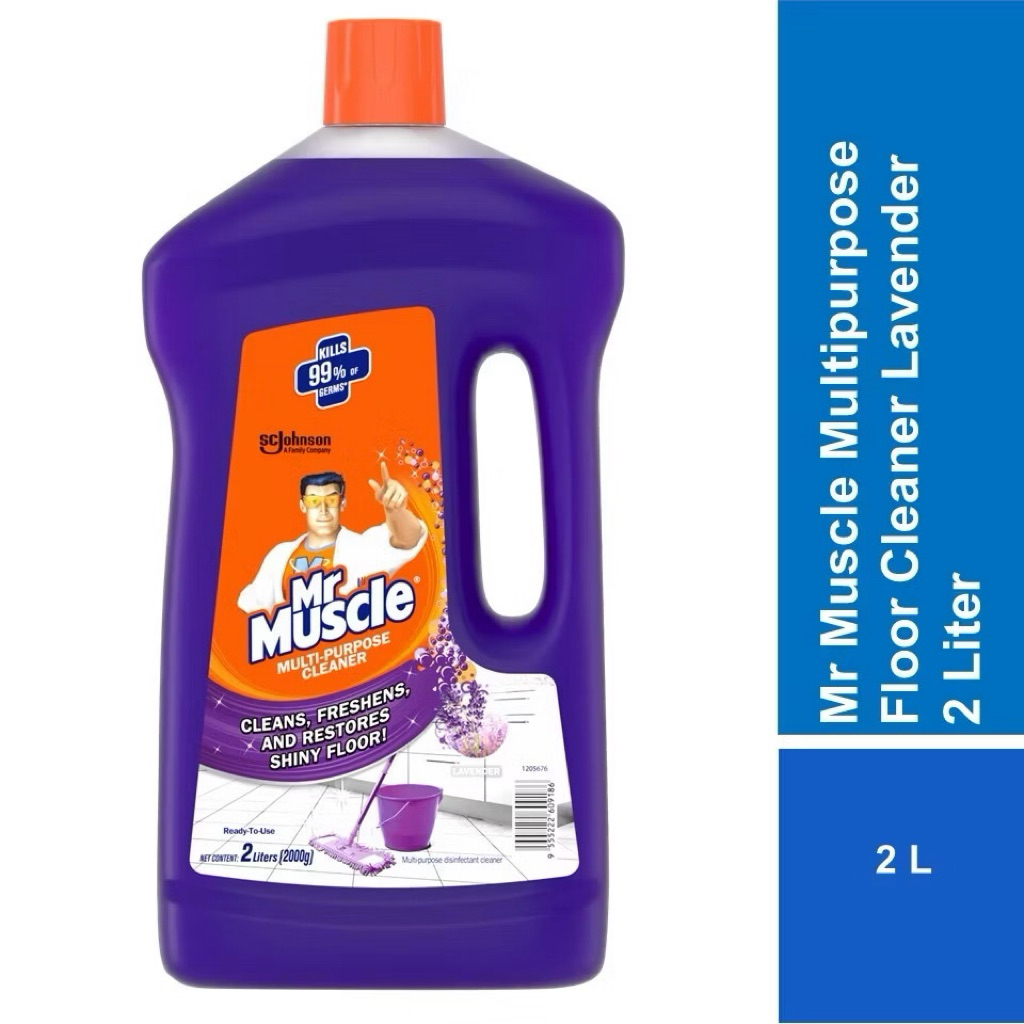 Mr. Muscle Multipurpose Disinfectant Floor Cleaner (2L) | Shopee Malaysia