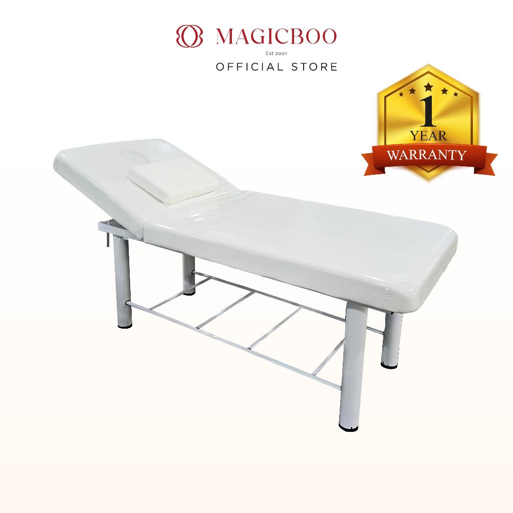 Magicboo SPA-26 Beauty Salon 2 Fold Facial Massage Bed - 30“ (White ...