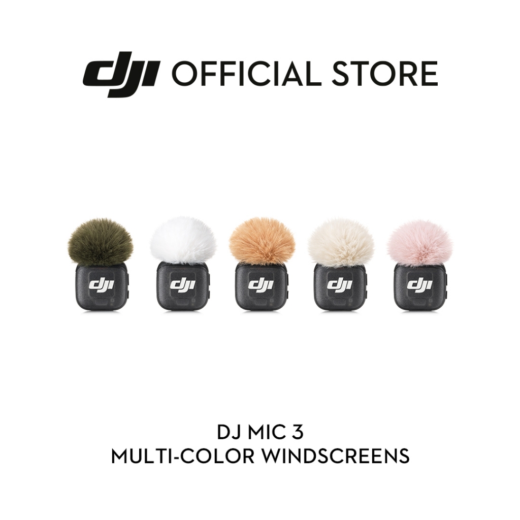 DJI Mic 3 Multi-Color Windscreens | Shopee Malaysia