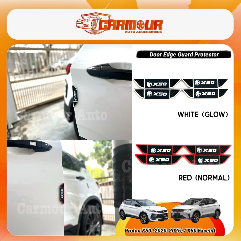 Proton X50 (2020-2025) / Proton X50 Facelift 2025 Door Edge Guard ...