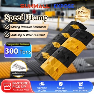 Rubber Speed Hump Traffic Calming Hump Speed Bump Rated 300 Tons Speed ...