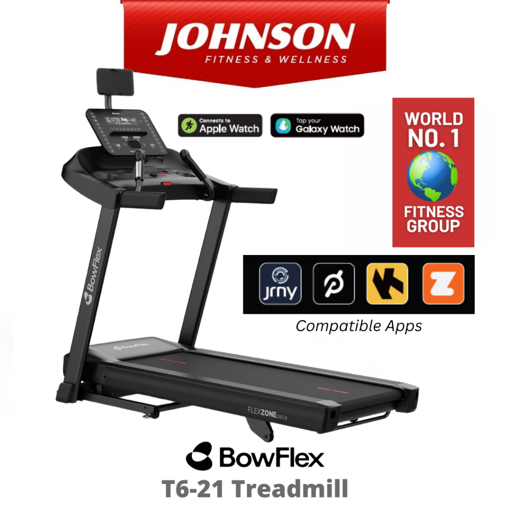 Johnson Fitness BowFlex T6 Treadmill (New Arrival~Online Exclusive ...