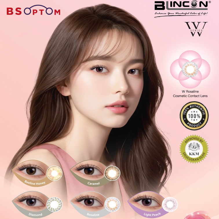 BLINCON W Series 3 Months Original Color Contact Lenses (2pcs) | Shopee ...