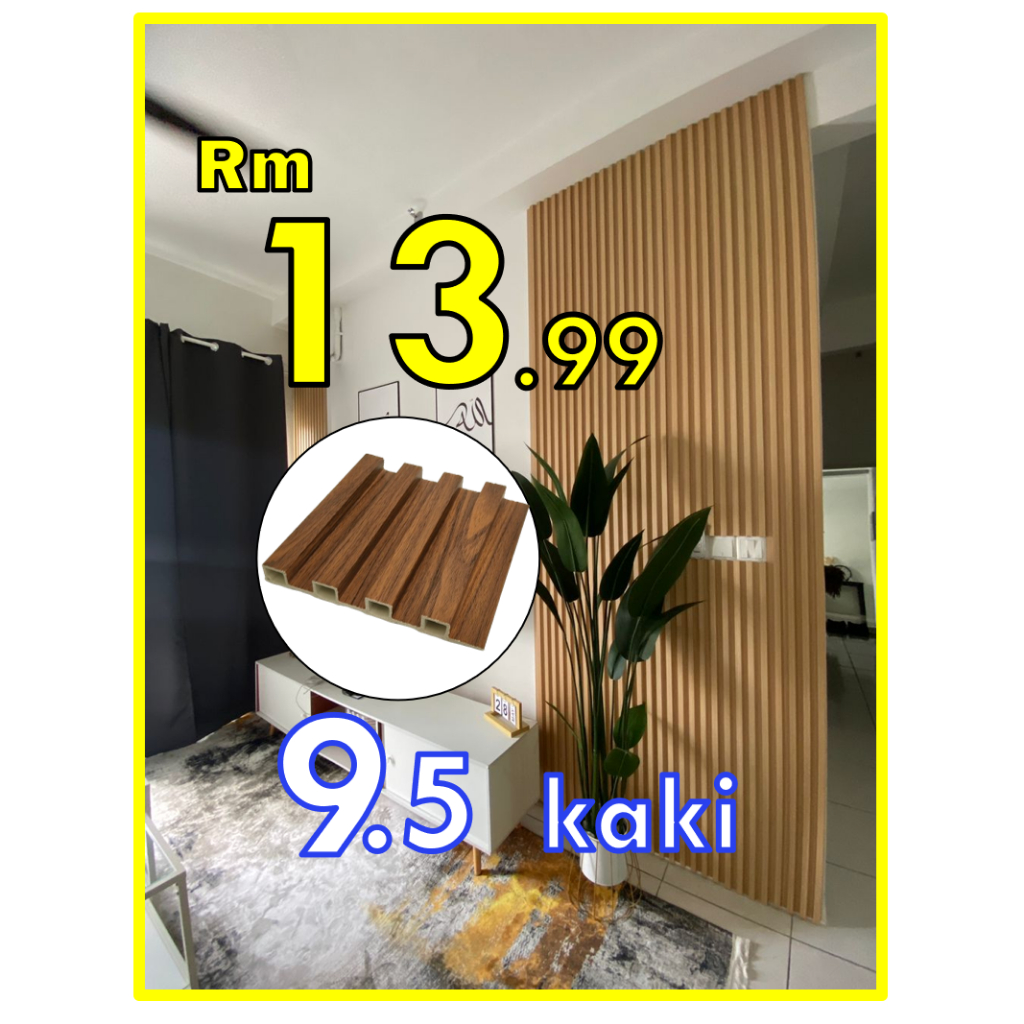 Panel 18mm dan 16 mm dinding bergalur/ Fluted Wall Panel Wood Strip ...