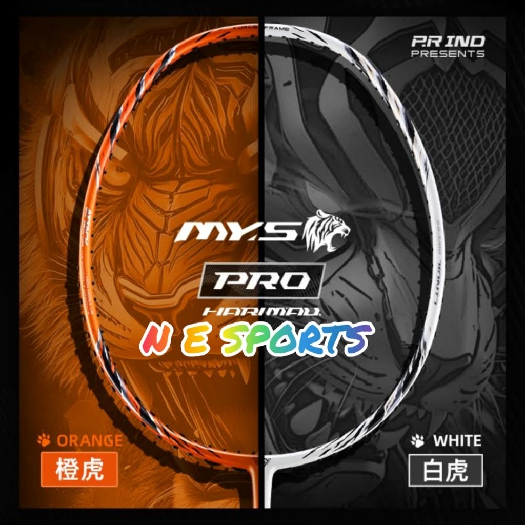 (READY STOCK) P.R IND MYS HARIMAU PRO BADMINTON RACKET (Purui/PR ...