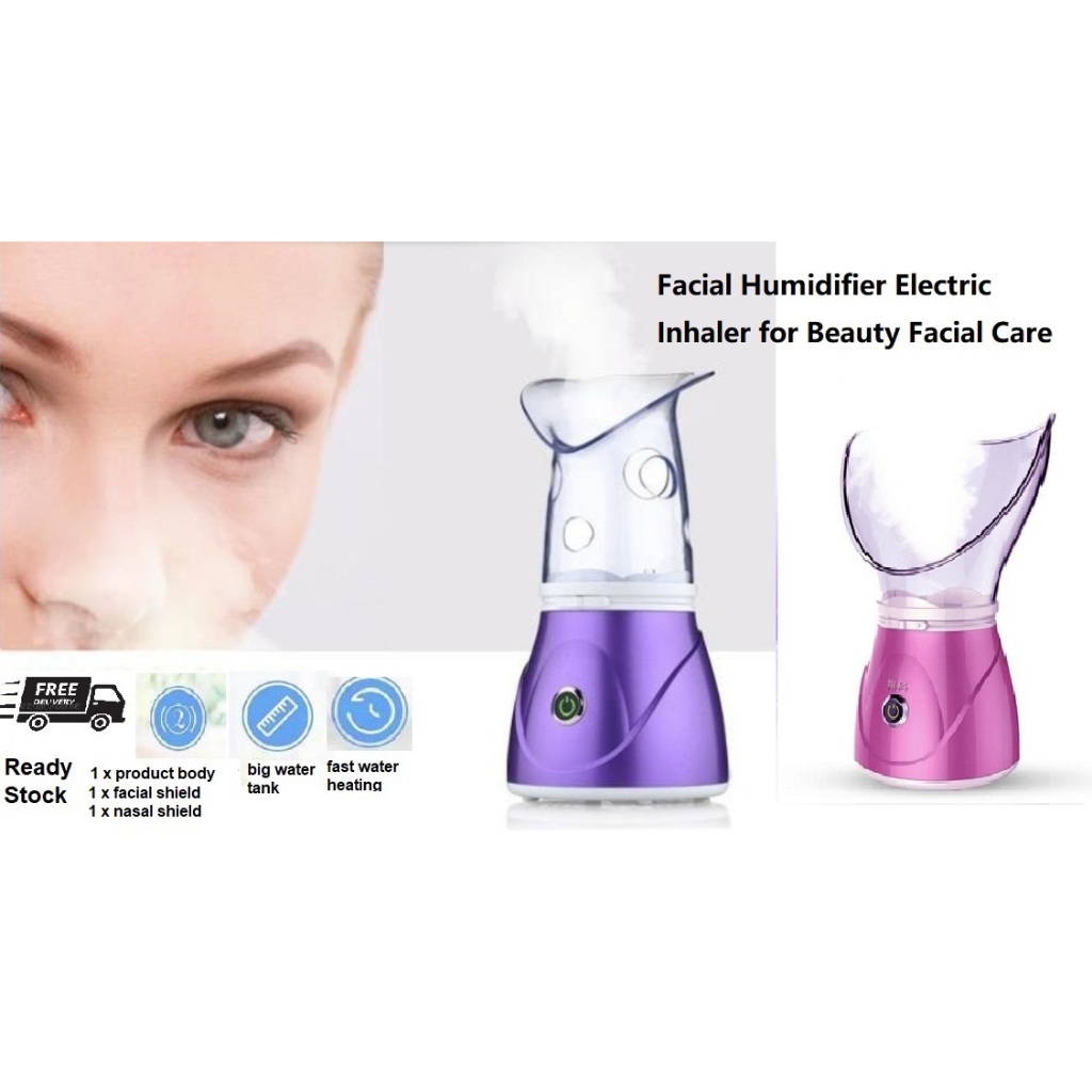 [ Ready stock ] Facial Cleaning Moisturizing Sauna Ionic Inhaler ...