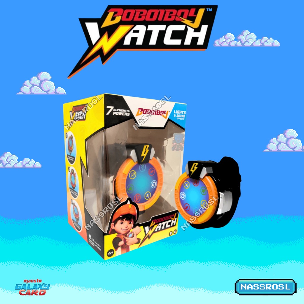BoBoiBoy Watch With Sound And Light | Shopee Malaysia