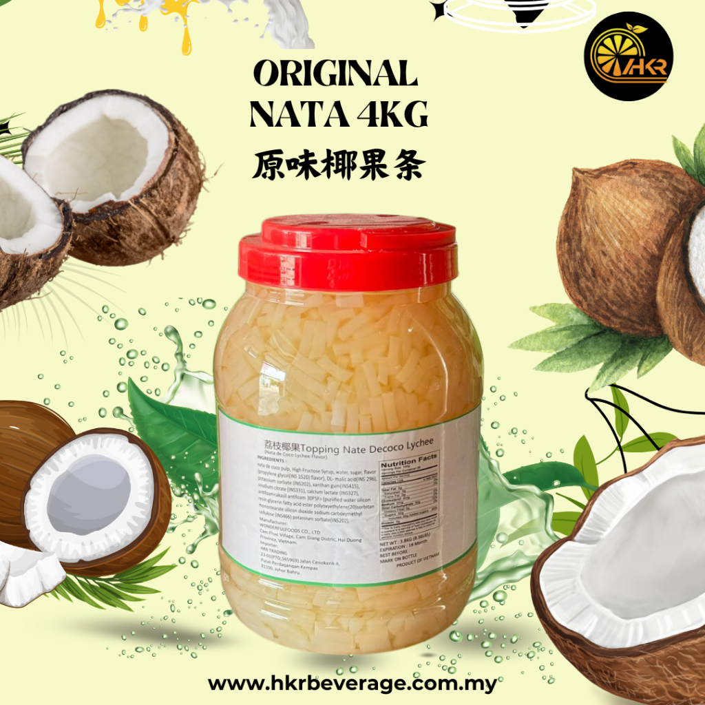 CASA NATA DE COCO ORIGINAL 原味椰果3.8KG | Shopee Malaysia