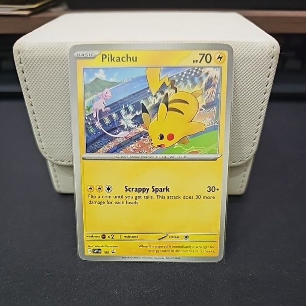 Pikachu Promo SVP 190 World Championship 2024 (Asia Exclusive) | Shopee ...