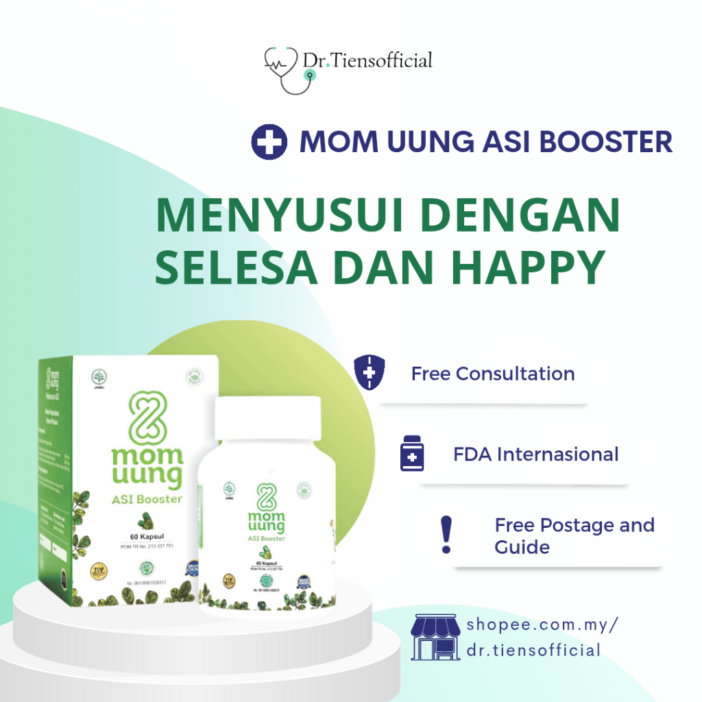 Mom Uung ASI Booster 60 Kapsul - Suplemen Tambah Susu Ibu Halal ...